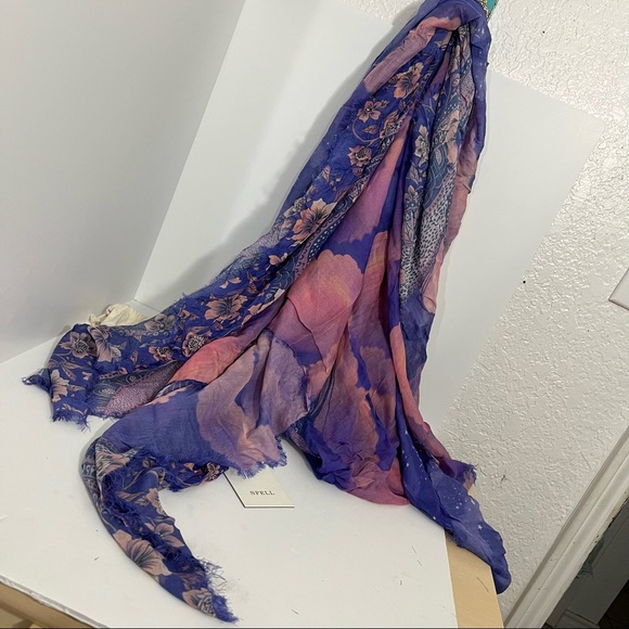 Spell | Accessories | Spell Limited Edition Nwts Luna Scarf | Poshmark